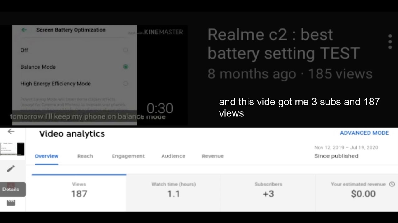realme c2 battery setting - balanced mode - YouTube