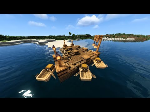 Minecraft: Small Fishing Dock Tutorial! #2 - YouTube