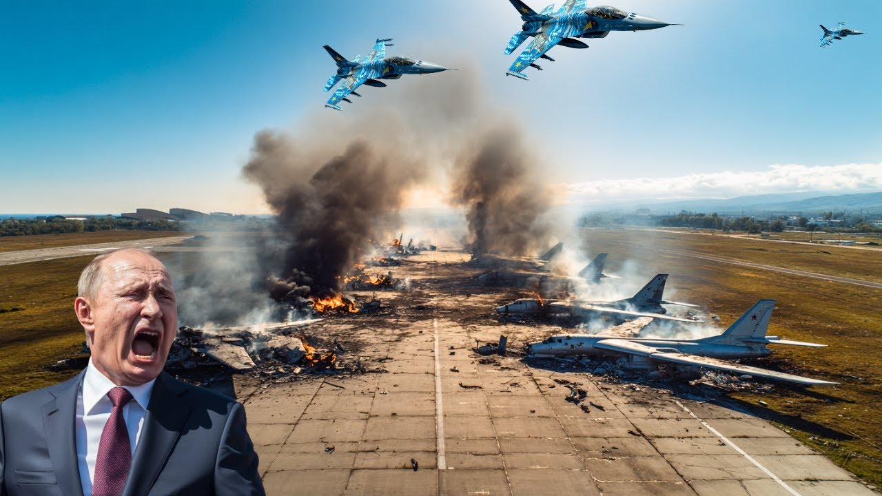 2 Minutes ago, Russian Air Force Headquarters was bombed by US F-16 ...