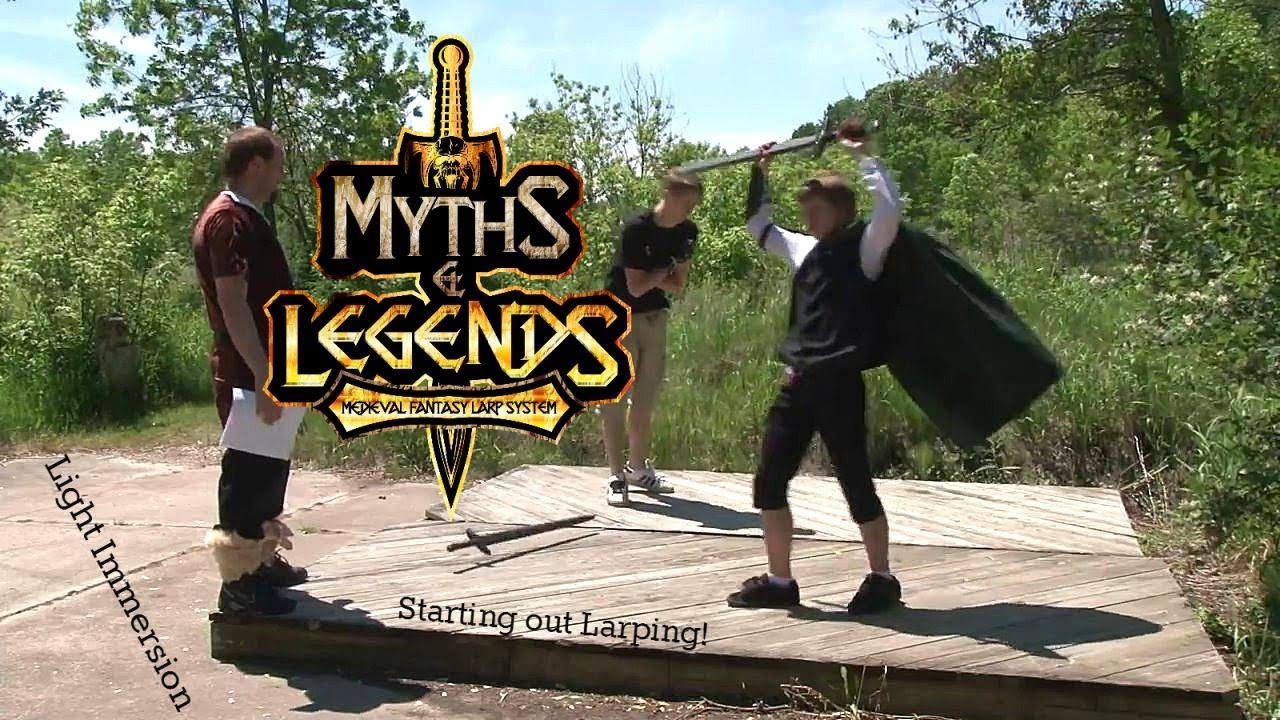 Larp Barbarian Brawl Part 1 Light Immersion Battle Example | Myths ...