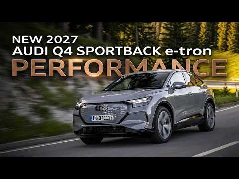 2027 Audi Q4 Sportback e-tron Performance | Smooth Drive & Exterior Tour