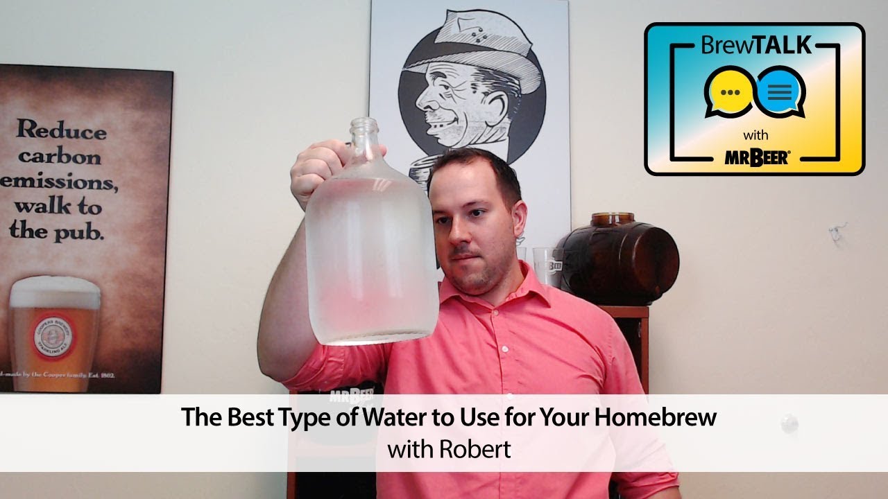 The Best Type of Water to Use for Your Homebrew - YouTube