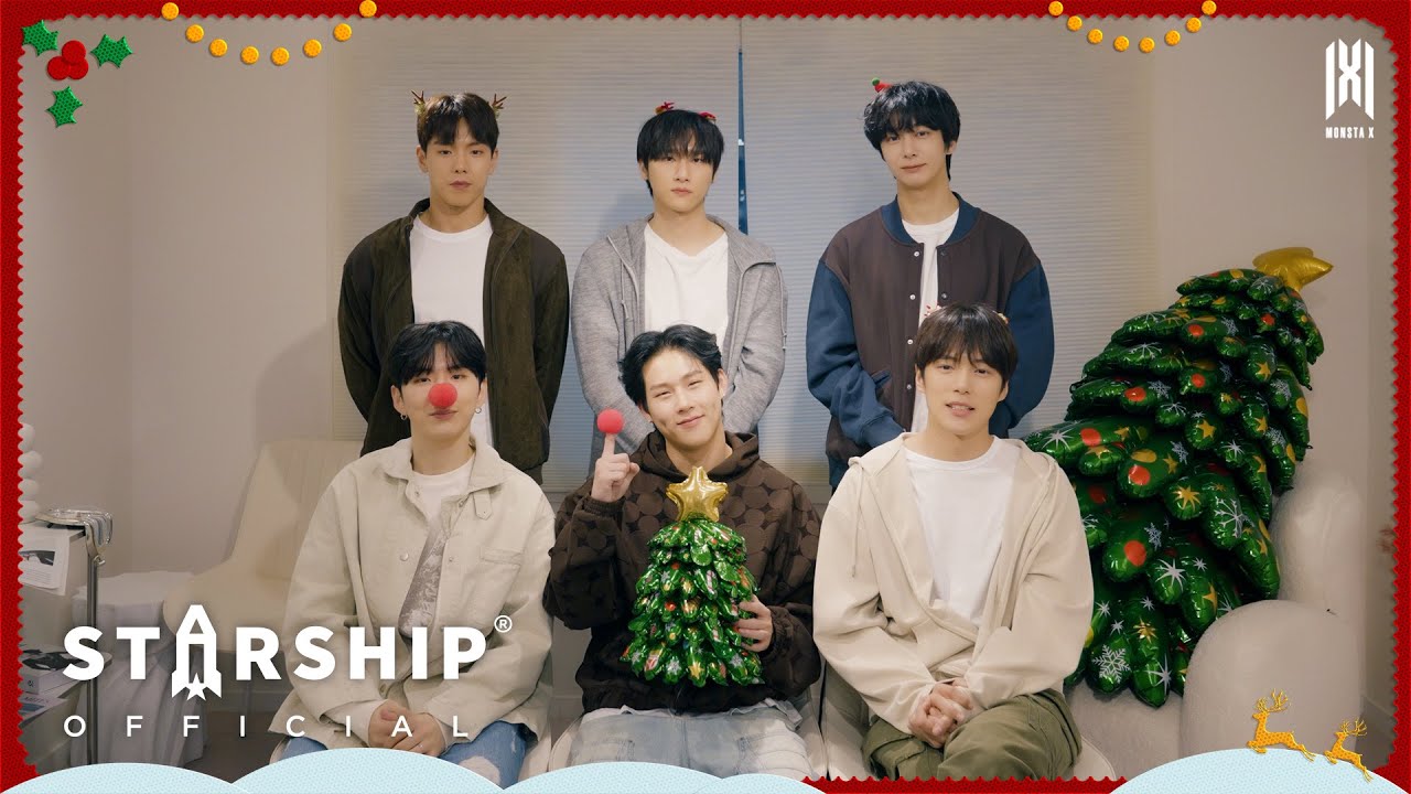 [Special Clip] MONSTA X 몬스타엑스 - 2025 Christmas Message - YouTube