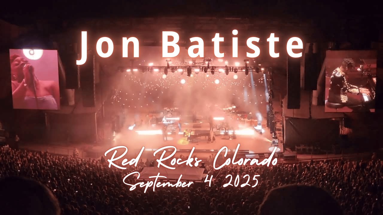 Quite the Crescendo, Jon Batiste Clip from Red Rocks Colorado Sep 4 ...