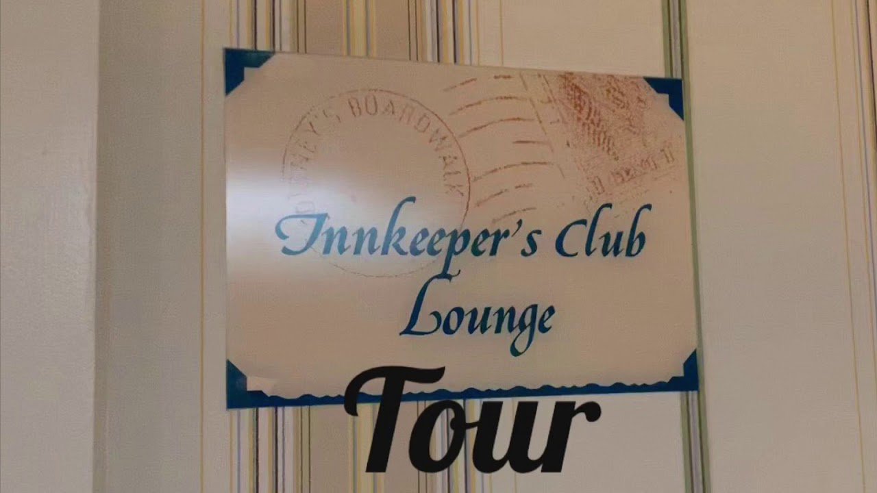 Disney’s Boardwalk Inn Club Level Lounge Tour - YouTube