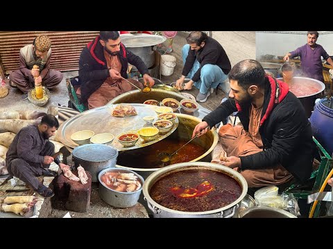 NAEEM JAN SIRI PAYE BREAKFAST | 500 KG SIRI PAYE RECIPE | PAYA NASHTA | HEADS & LEGS MAKING PROCESS