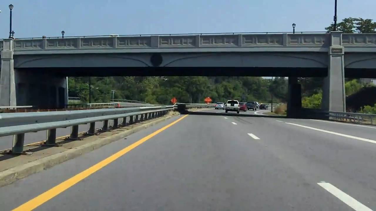 Scajaquada Expressway (NY 198) eastbound - YouTube