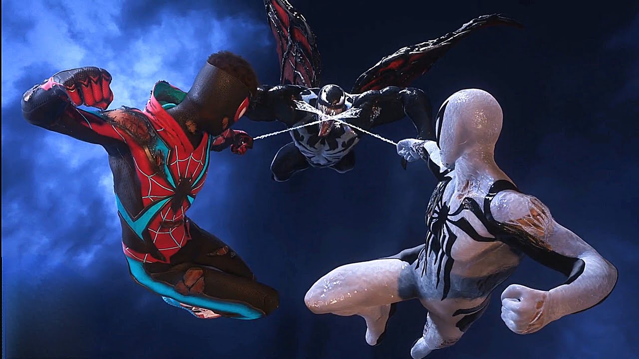 Defeating Venom (Final Boss) - Marvel's Spider-Man 2 - YouTube