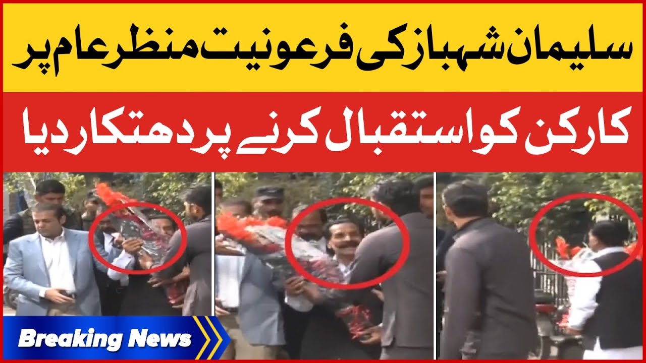 Suleman Shehbaz Ne Karkun Ko Dhutkaar Dia | Breaking News - YouTube