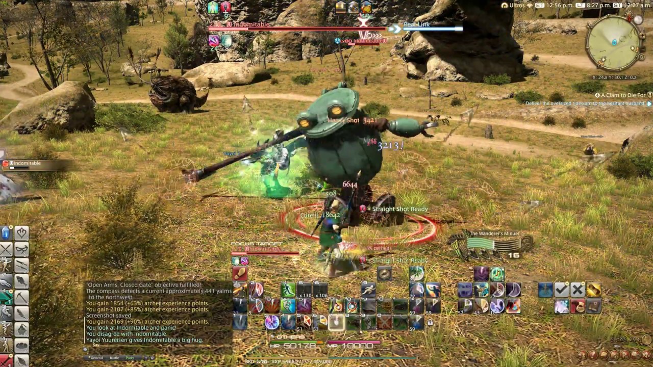 FFXIV Shadowbringers - Kholusia Level 80 B Rank Hunt - YouTube