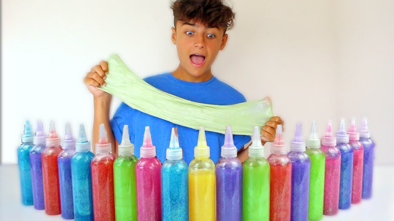 3 Colors of Glue SLIME CHALLENGE! (Slime Fails) - YouTube