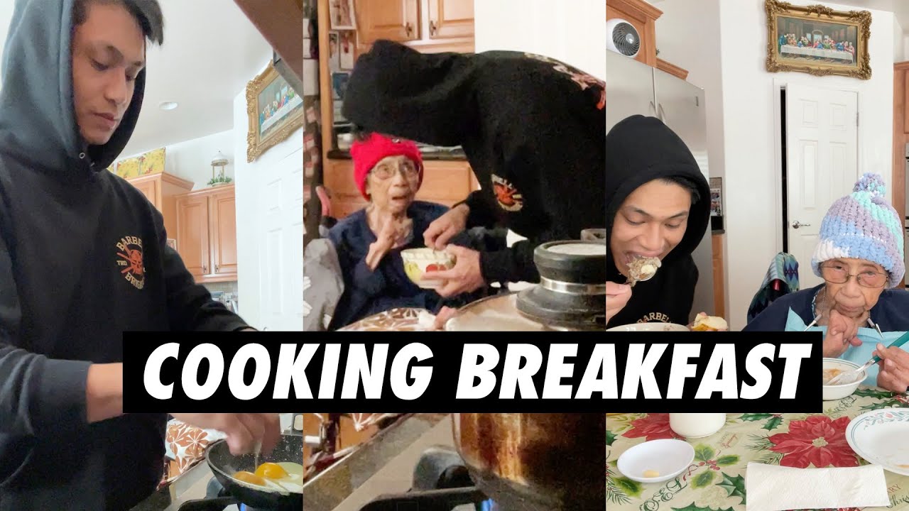 Cooking Breakfast With Grandma 👵🏼 ️ - YouTube