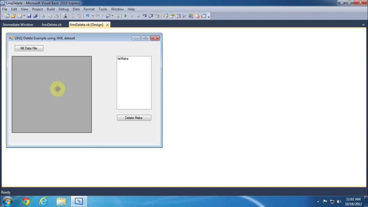 XML / LINQ Delete VB.NET - YouTube