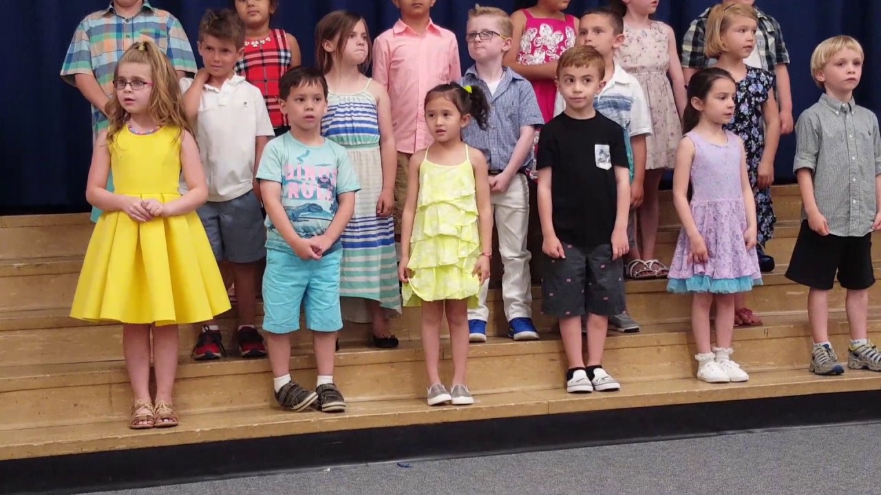 Tinc road school - kindergarten sing to learn 2017 - YouTube