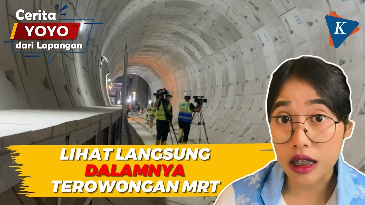 Ternyata Begini Bentuk Jeroannya Jalur MRT - YouTube