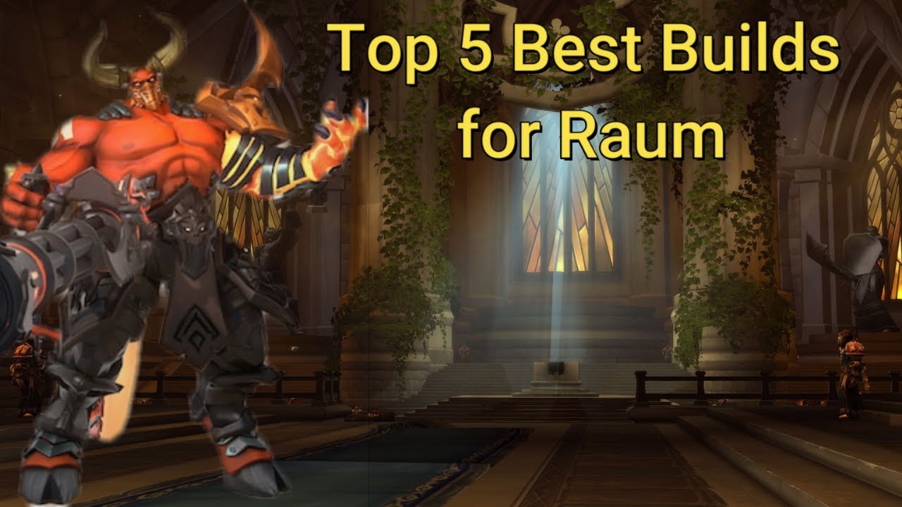 Paladins - Top 5 Best card builds for Raum - YouTube