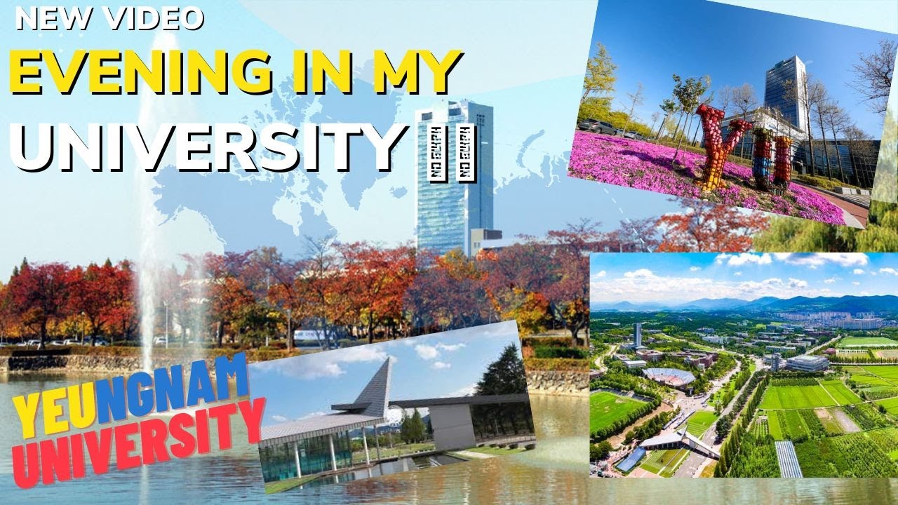 [YEUNGNAM UNIVERSITY] --Walking Tour My University in KOREA🇰🇷 - YouTube