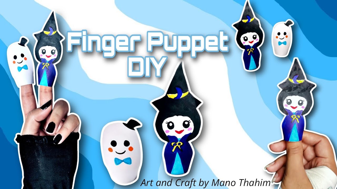 How to make Paper Witch | Easy Halloween Crafts Ideas | Paper Witch ...