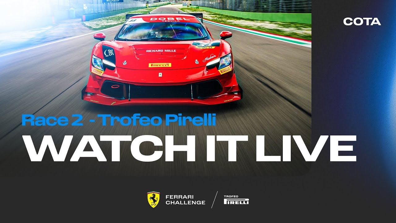 Ferrari Challenge North America - COTA, Race 2 Trofeo Pirelli - YouTube