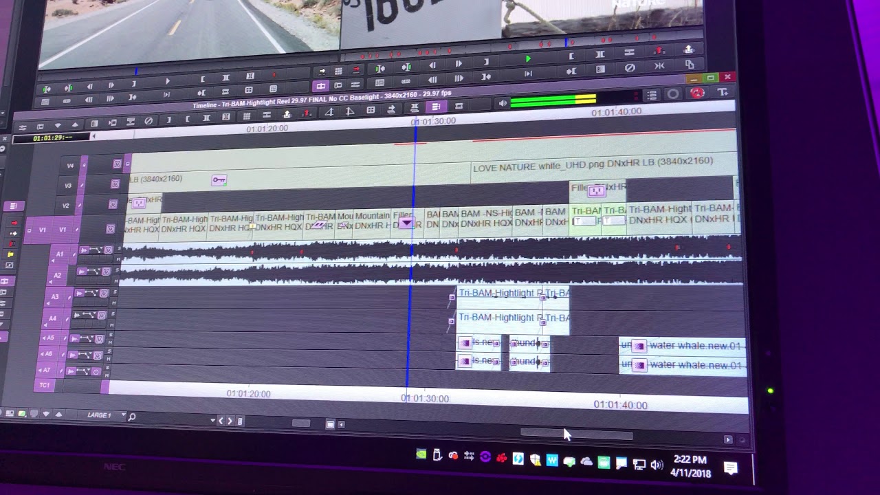 Avid NAB 2018 a live timeline in a future Media Composer - YouTube