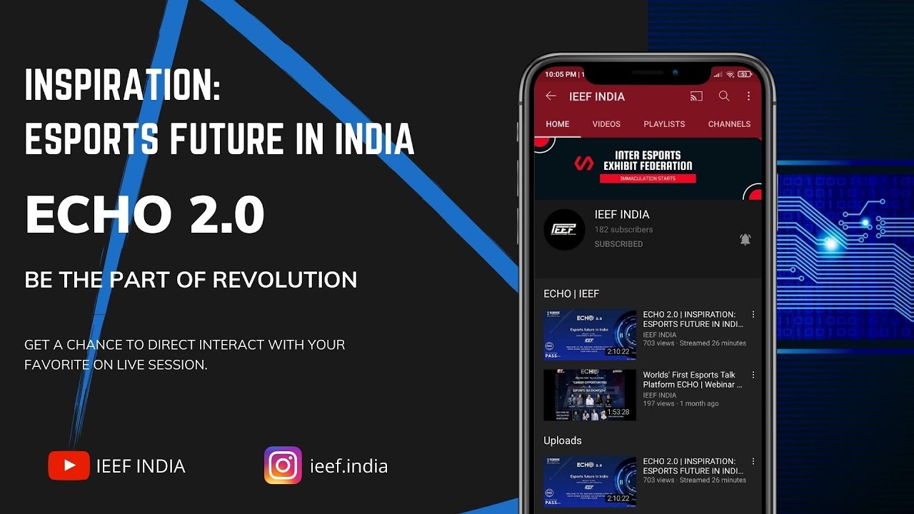 ECHO 2.0 | INSPIRATION: ESPORTS FUTURE IN INDIA | Inter Esports Exhibit ...