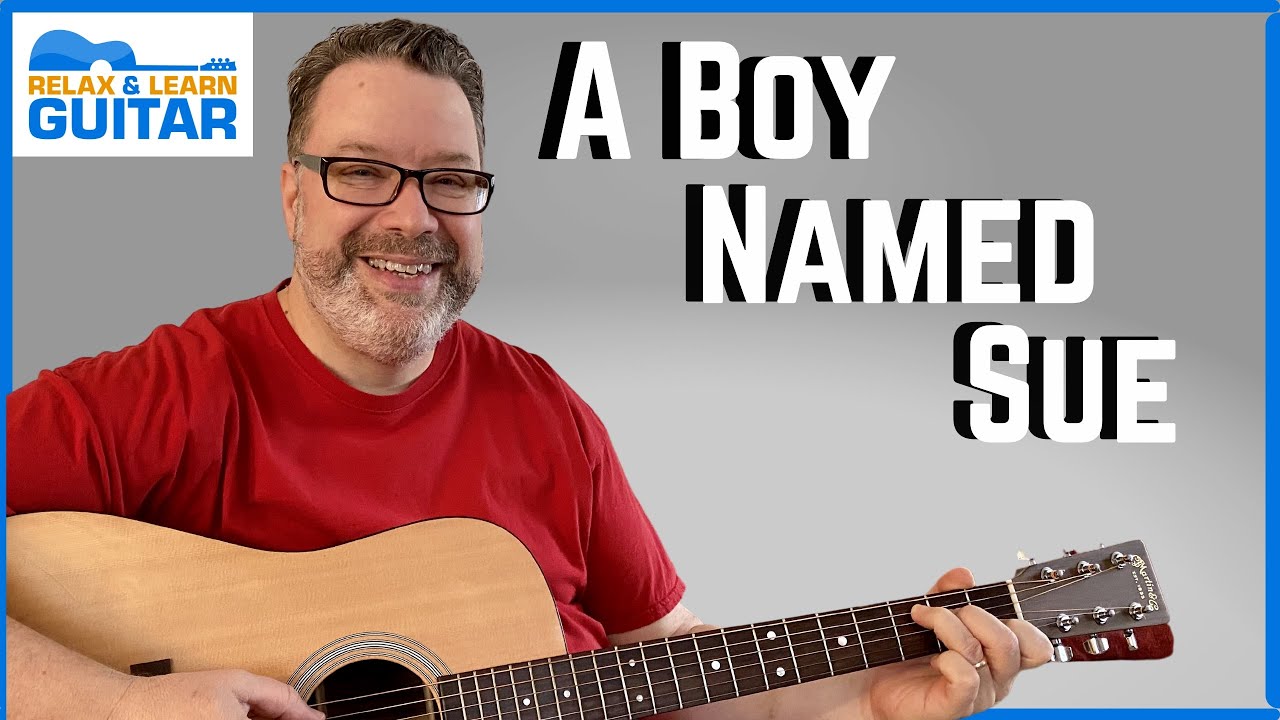 How to Play A Boy Named Sue - Johnny Cash - Guitar Lesson - YouTube