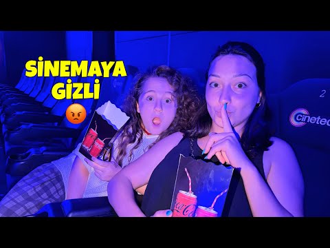 SİNEMAYA GİZLİCE ABURCUBUR SOKTUK!!