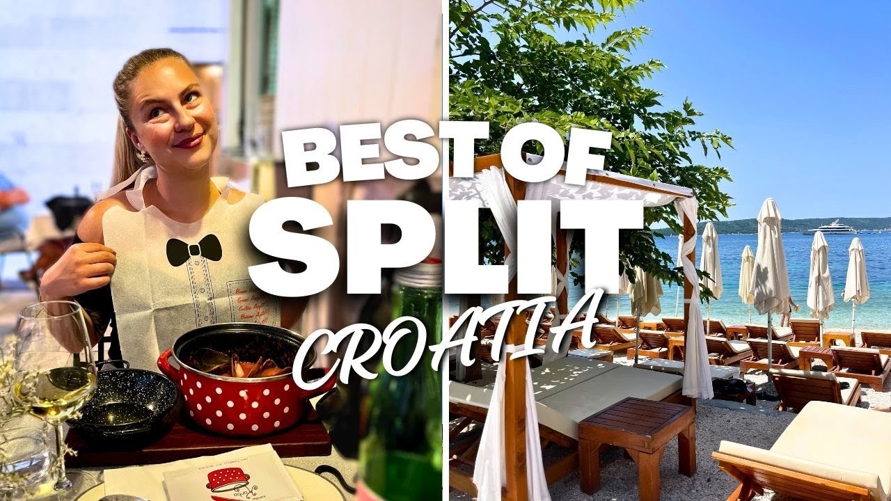What To Do in SPLIT, CROATIA Travel Guide: BEACH, HISTORY & FOOD - YouTube