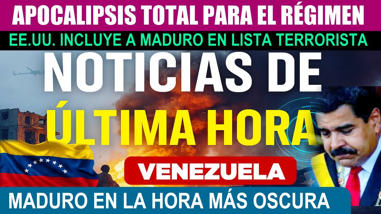 VENEZUELA NOTICIAS DE ÚLTIMA HORA - 24 DE NOVIEMBRE 2025 - NTC MUNDO ...