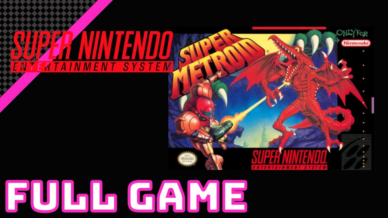 Super Metroid - SNES Nintendo Switch Online - 100% Full Playthrough ...
