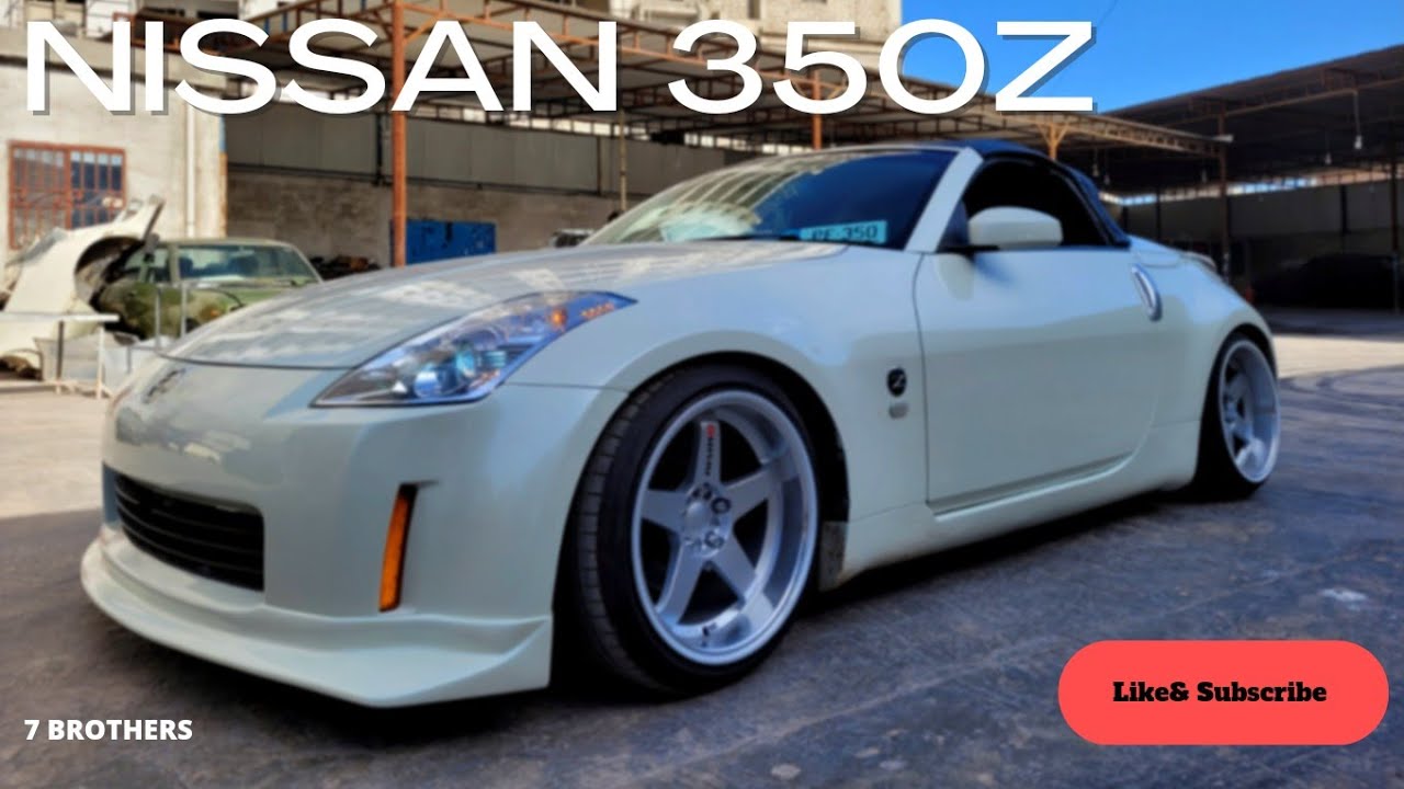 350z Nissan Convertible Top - YouTube
