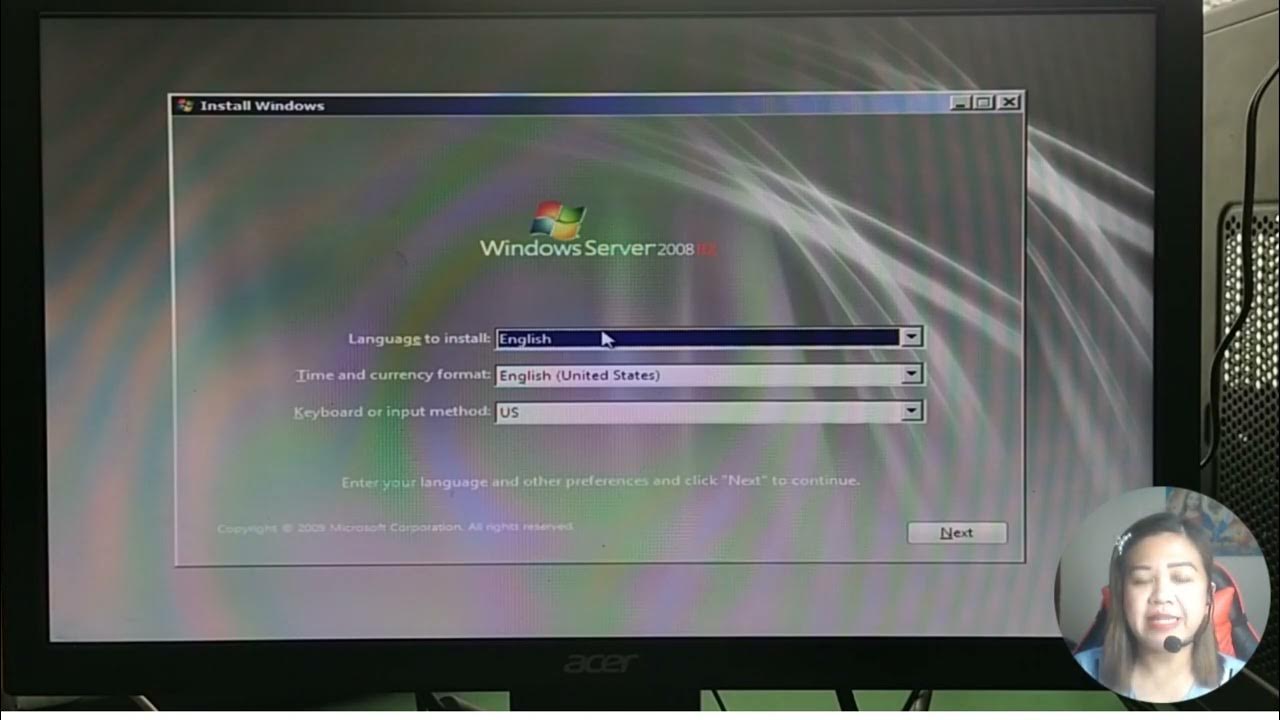 Installing Windows Server 2008 R2 - YouTube