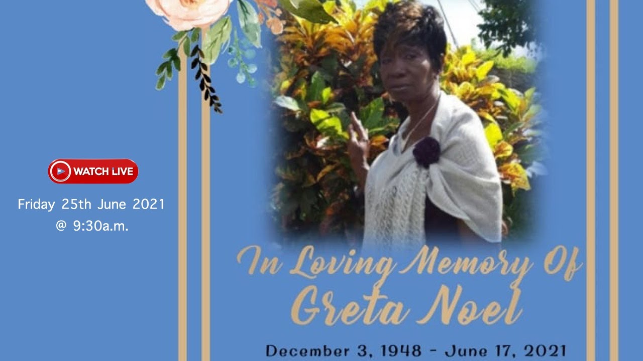 In Loving Memory of Greta Noel - YouTube