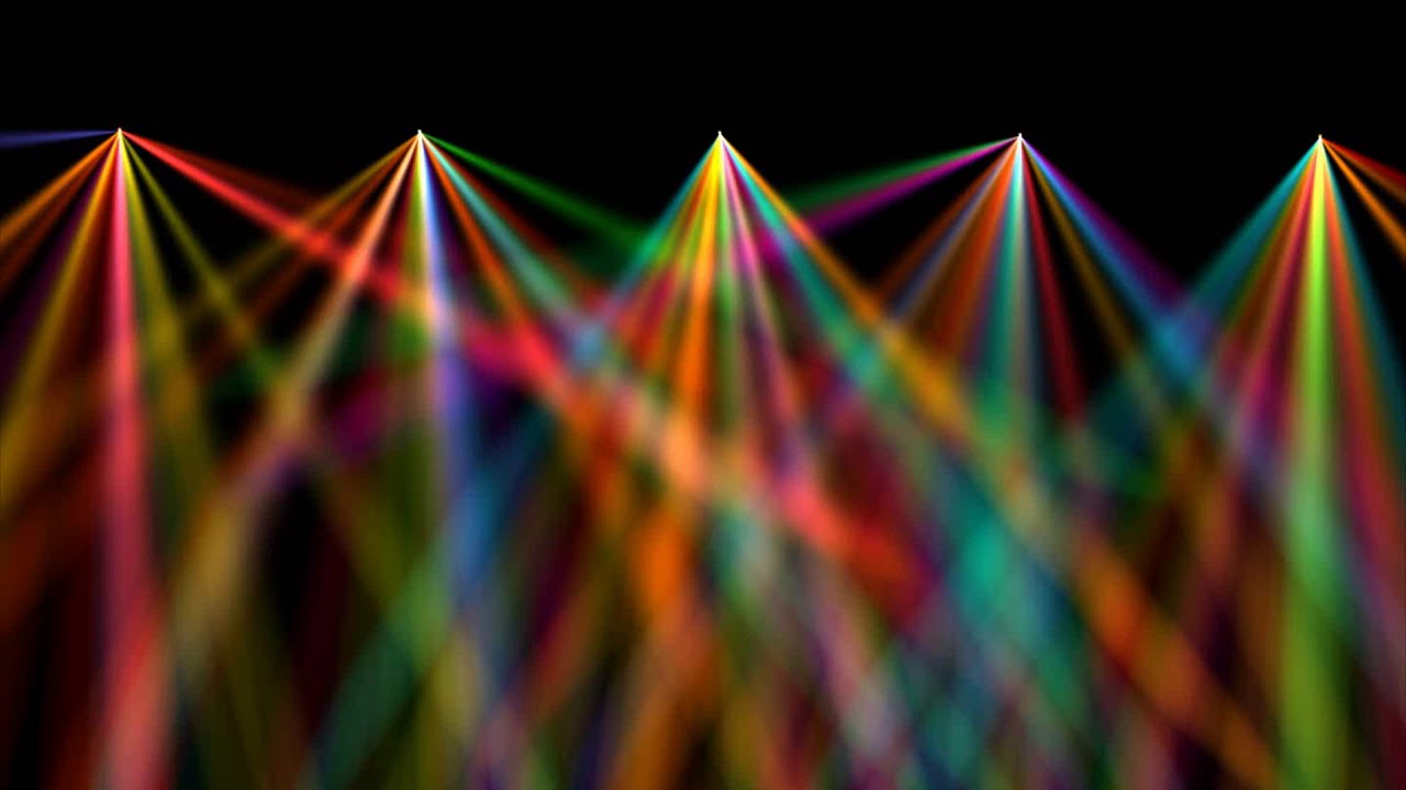 Light Show Effect Black Screen - YouTube