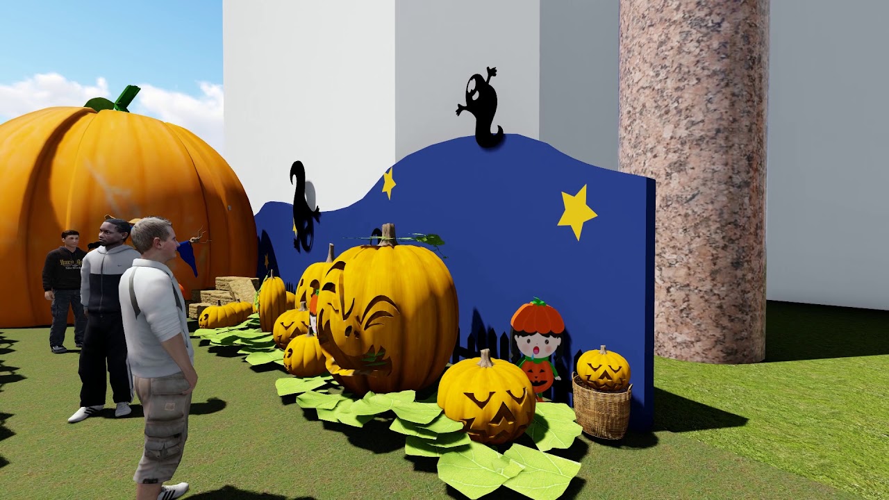 Happy pumpkin Town - YouTube