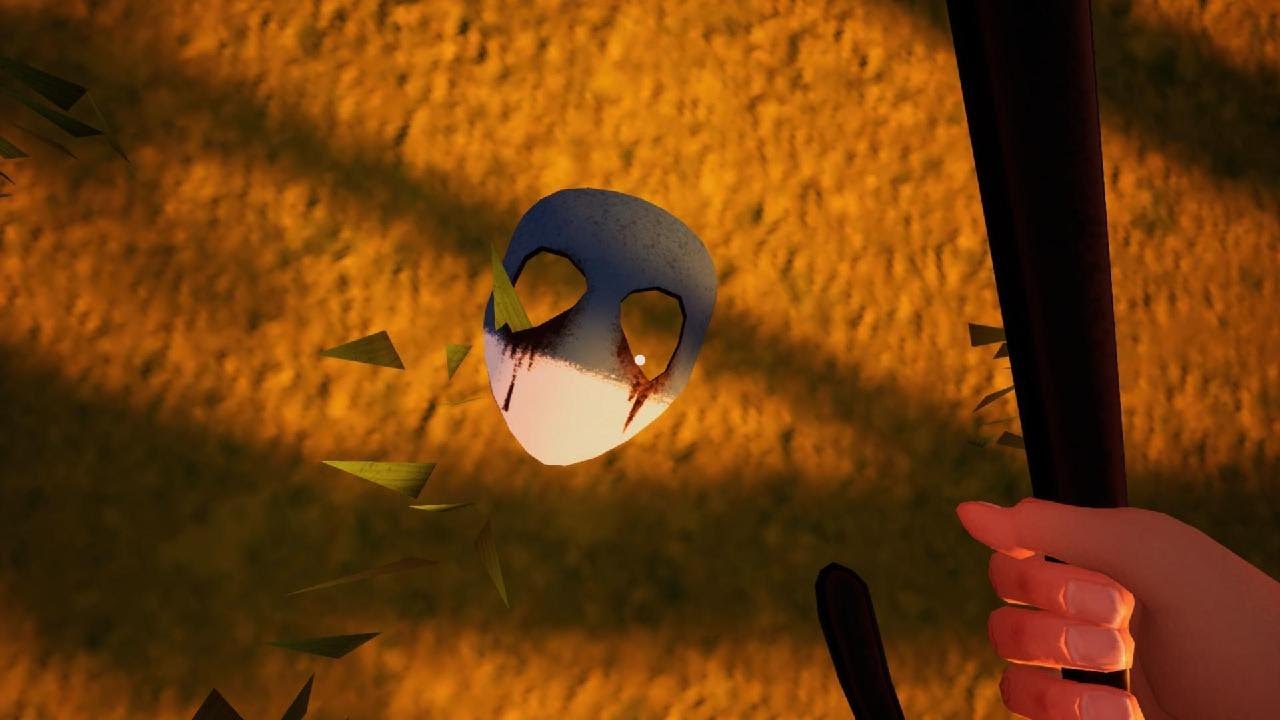 Hello Neighbor creepy mask - YouTube