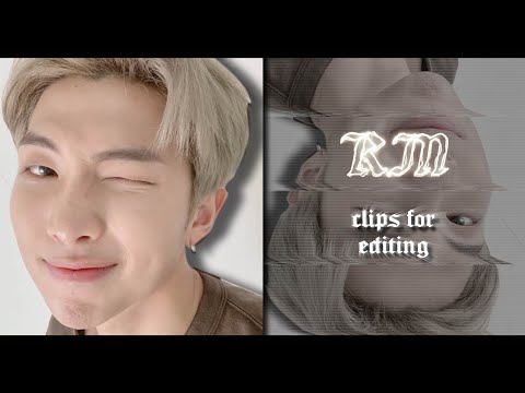 Namjoon twixtor clips for edits (hard/hot)