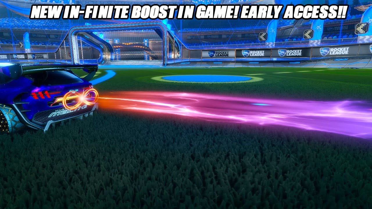 I Got The *NEW* FREE In-finite Boost Early In Rocket League!! - Rocket ...