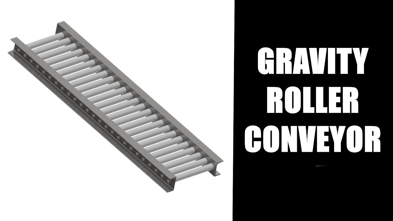 Membuat Desain Gravity Roller Conveyor | TIME LAPSE - YouTube