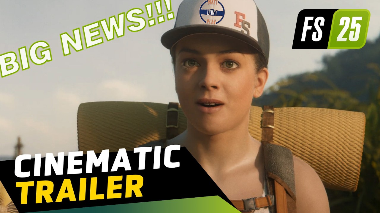 NEW FS25 Trailer Release | BIG ANNOUNCEMENT from Giants Software | Pre ...
