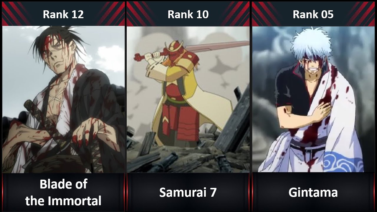 Ranked, The 23 Best Samurai Anime of All Time - YouTube