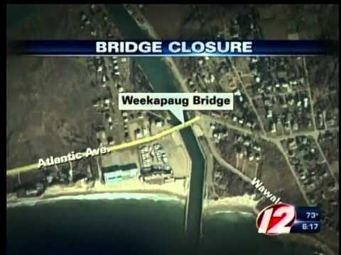 Weekapaug Bridge to close for 2 months - YouTube