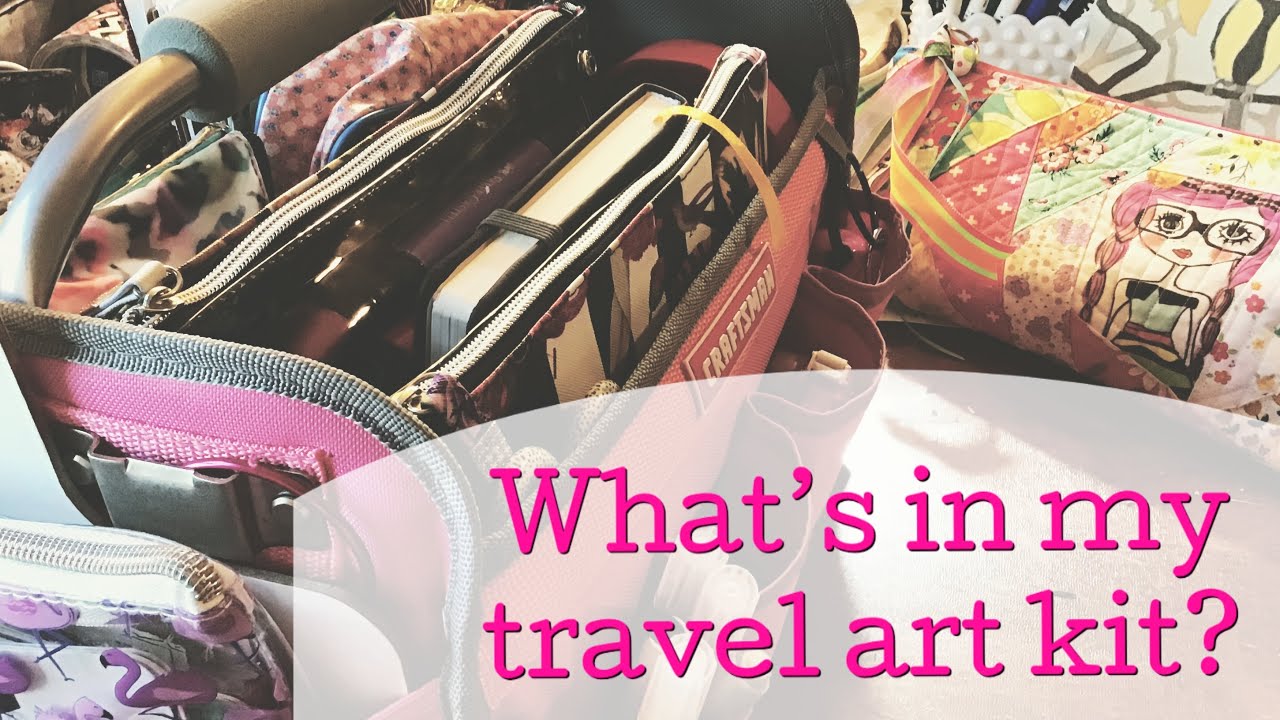 What’s in my travel art kit - YouTube