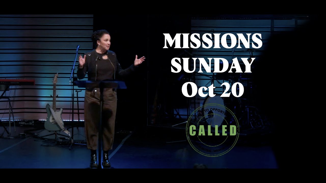 Mission Sunday - Oct 20 - Shaila Visser - YouTube