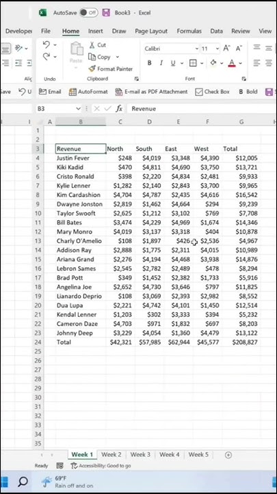 Format multiple sheets in one click | Advance Excel Formula | MyExcelGeeks - YouTube