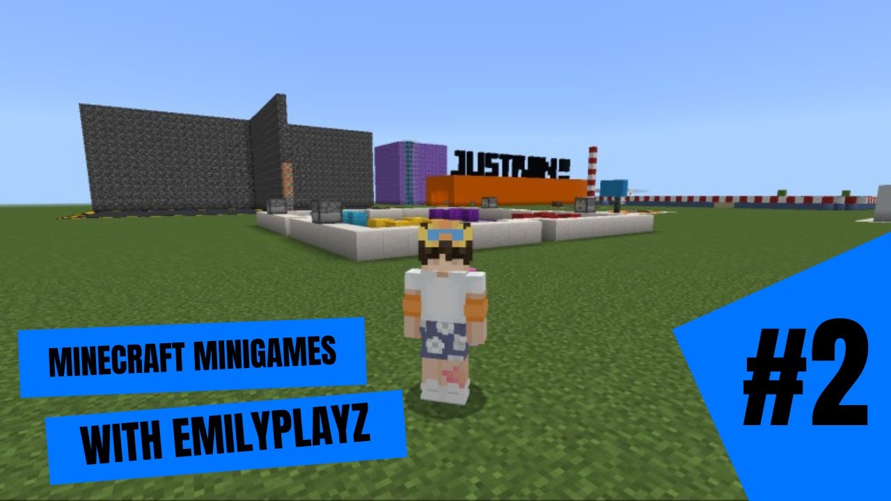Minecraft Bedrock Minigames with EmilyPlayz - Part 2 - YouTube