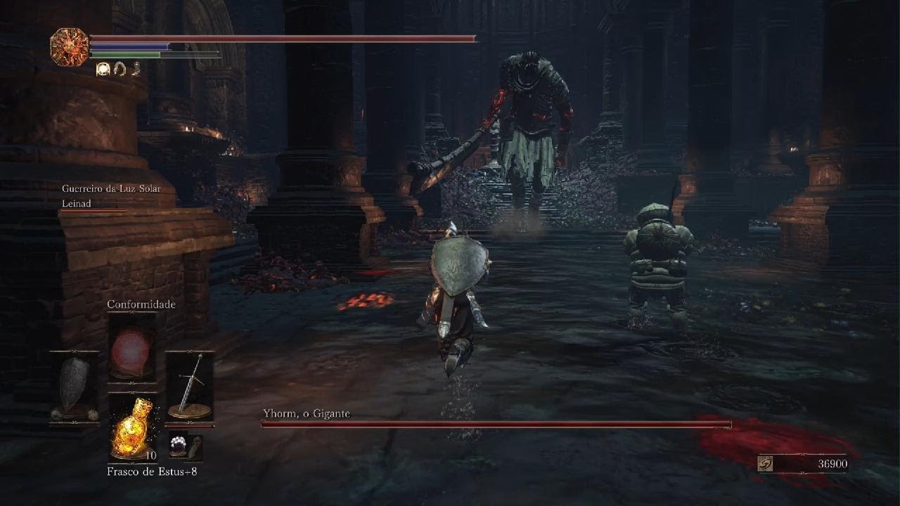 DARK SOULS III: The Fire Fades Edition - Yhorm - YouTube