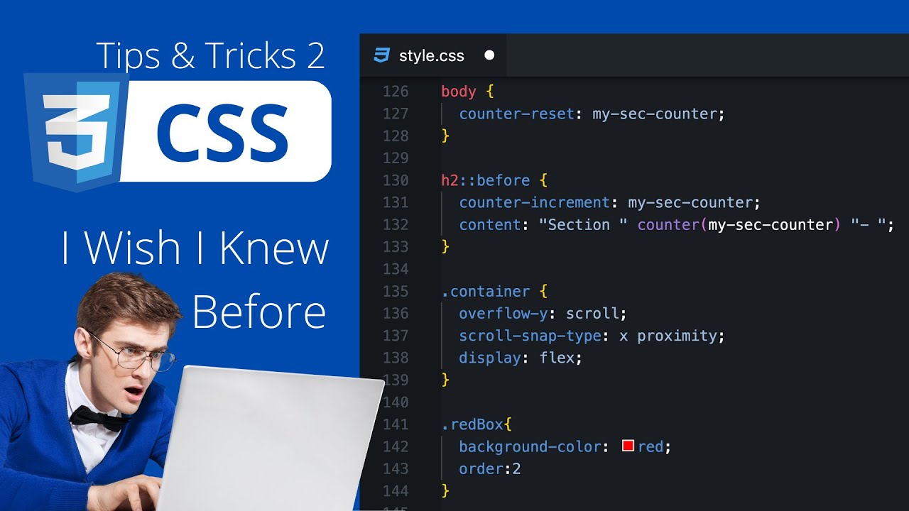 CSS Tips And Tricks 2 | I Wish Somebody Told Me Before - YouTube