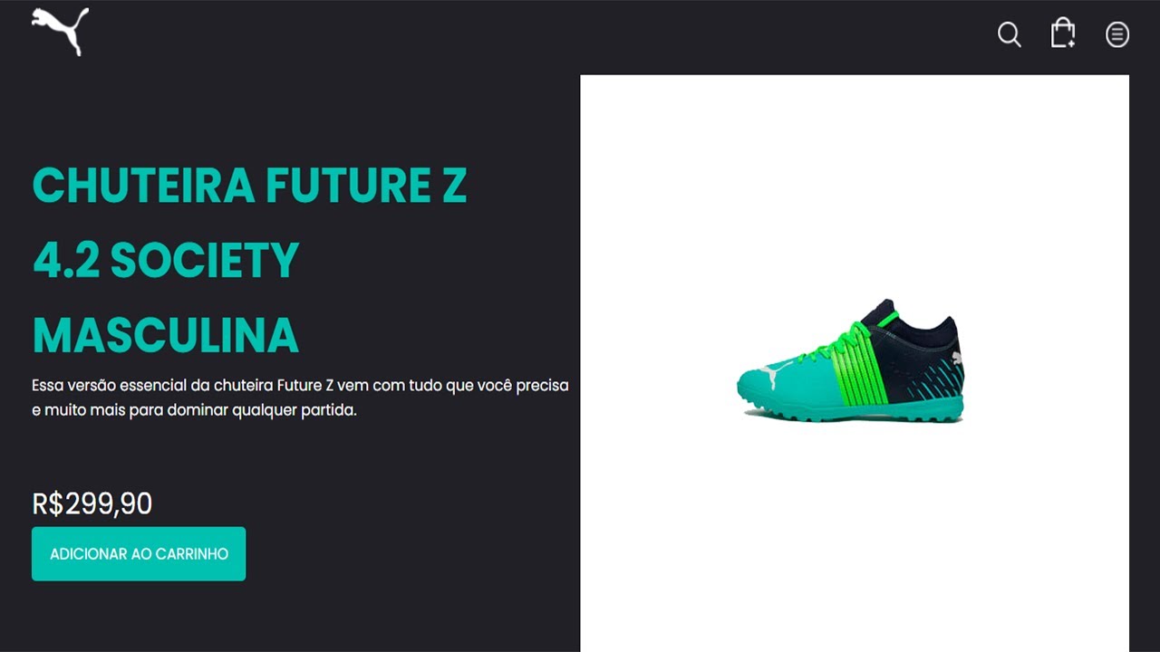 COMO CRIAR UMA PÁGINA DE PRODUTO USANDO HTML E CSS - YouTube