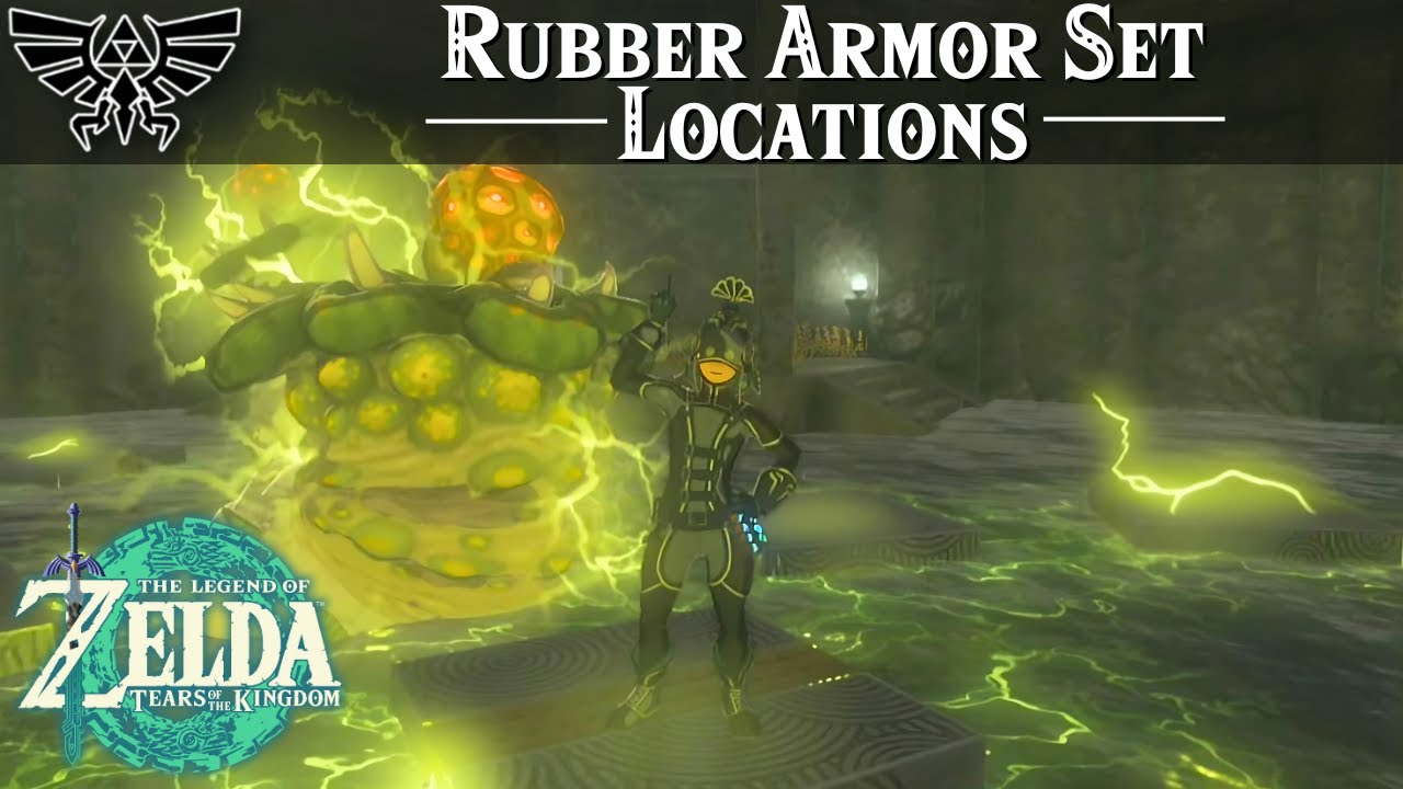 The Rubber Armor Set Locations | Zelda, Tears of the Kingdom Guide ...